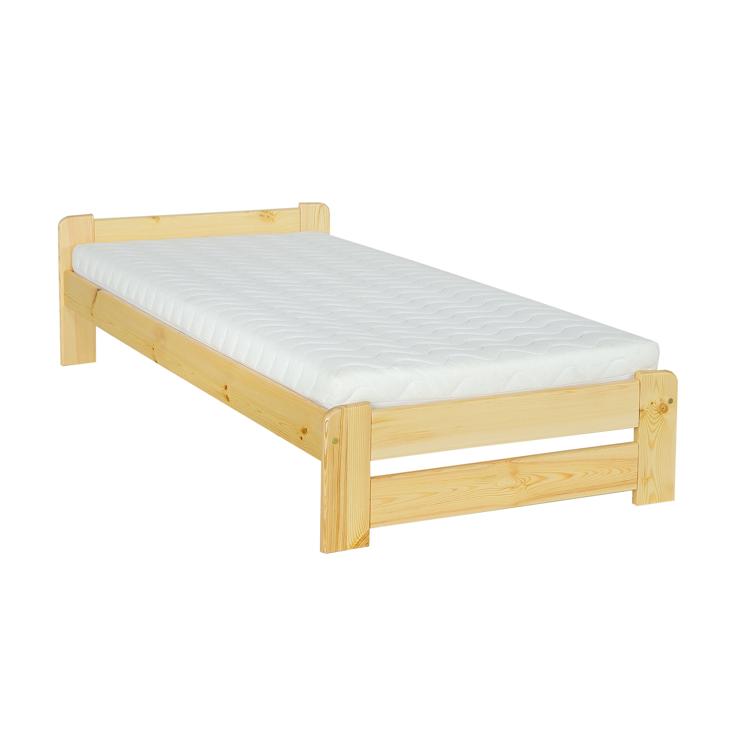 Postel CARYO 100x200, masiv borovice | NEJLEVNEJSINABYTEK.CZ